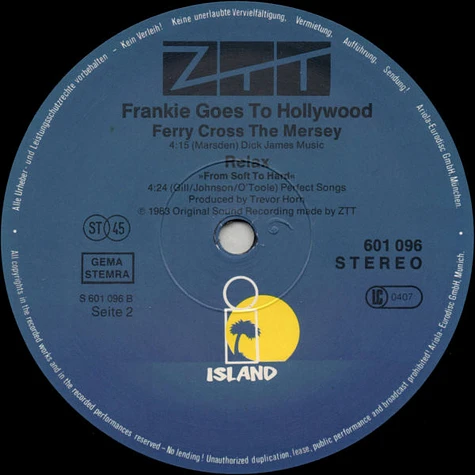 Frankie Goes To Hollywood - Relax - Vinyl 12" - 1983 - EU - Original | HHV