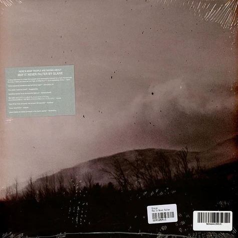Glaive - May It Never Falter Black Vinyl Edition - Vinyl LP - 2025 - US ...