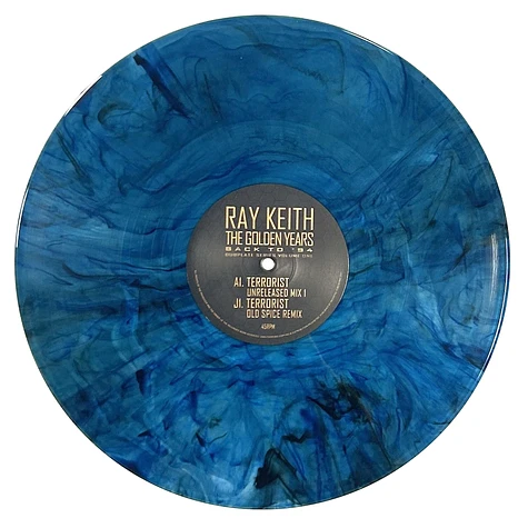 Ray Keith - The Terrorist (Unreleased / Old Spice Mixes) Clear Blue ...