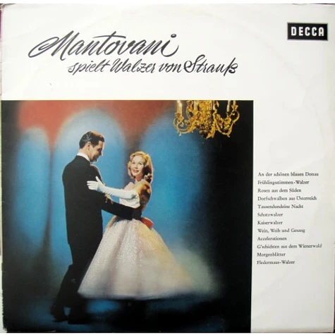 Mantovani - Mantovani Spielt Walzer Von Strauß - Vinyl LP - DE ...