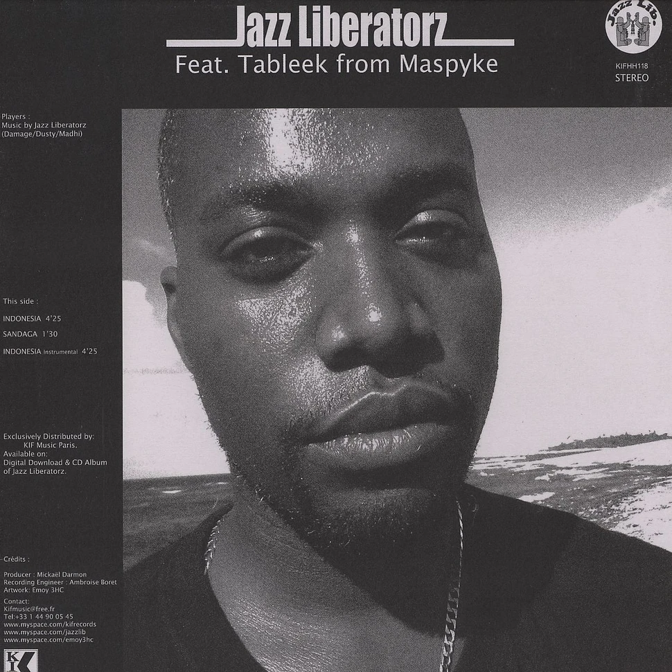 Jazz Liberatorz - Indonesia feat. Tableek of Maspyke - Vinyl 12" - 2008 ...