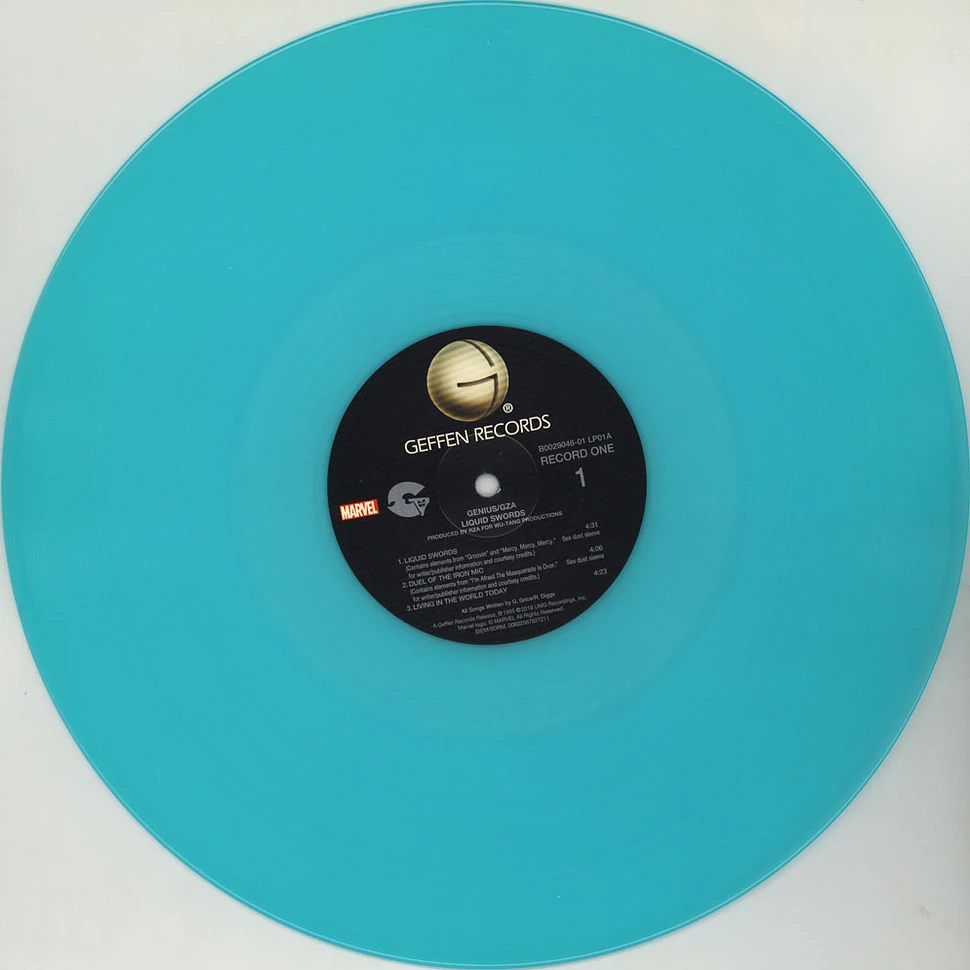 Genius / GZA - Liquid Swords Limited Deluxe Marvel Edition Sea Glass ...