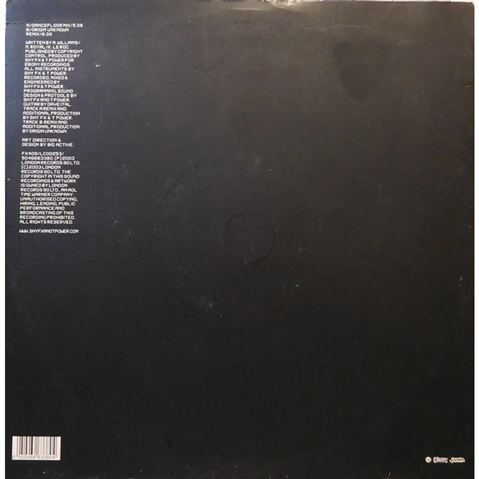 Shy FX & T Power - Feelin' U - Vinyl 12" - 2003 - UK - Original | HHV
