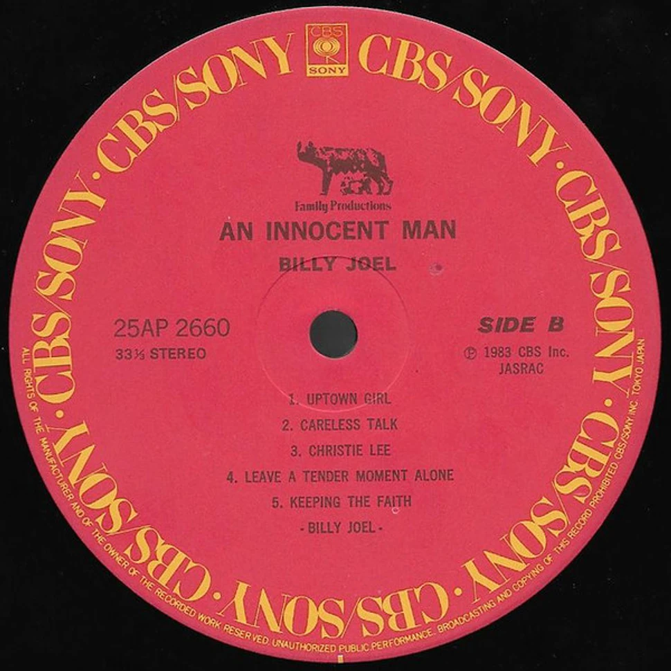 Billy Joel - An Innocent Man - Vinyl LP - 1983 - JP - Original | HHV