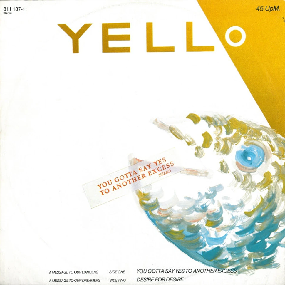 Yello - You Gotta Say Yes To Another Excess - Vinyl 12" - 1983 - DE - Original | HHV