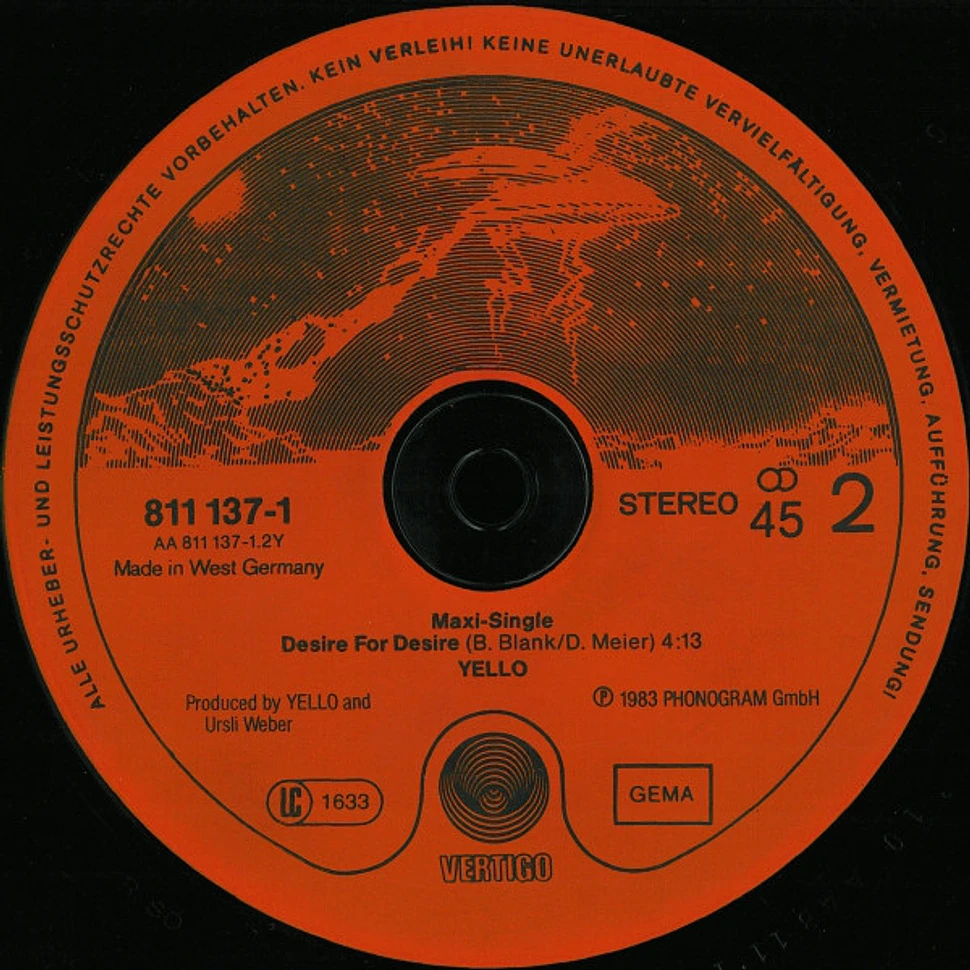 Yello - You Gotta Say Yes To Another Excess - Vinyl 12" - 1983 - DE - Original | HHV