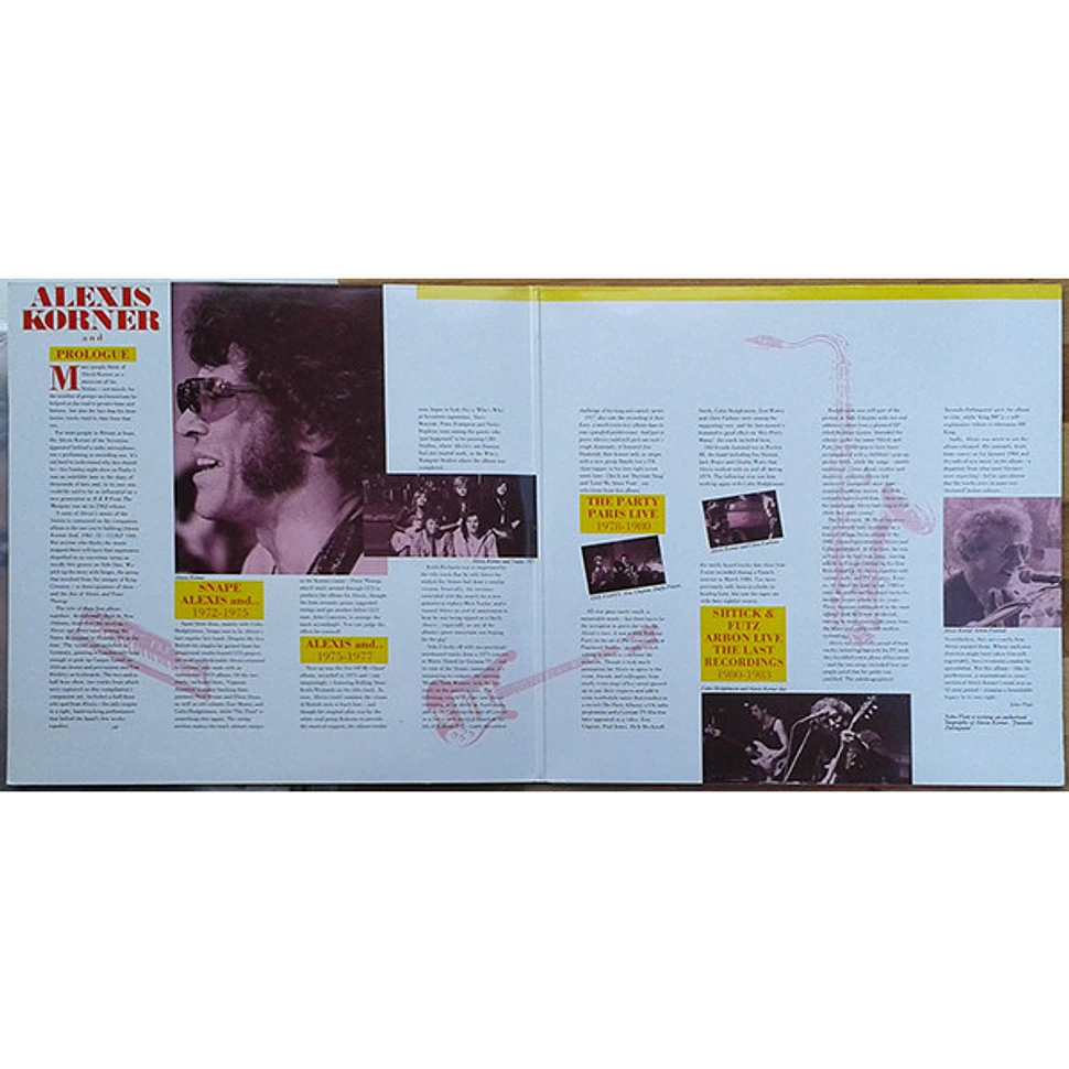 Alexis Korner - Alexis Korner And... 1972 - 1983 - Vinyl 2LP - 1988 ...