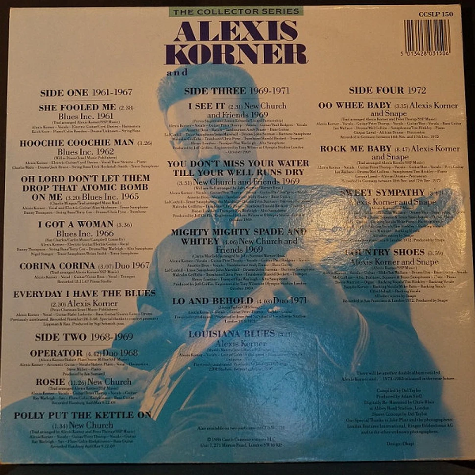 Alexis Korner - Alexis Korner And... 1961 - 1972 - Vinyl 2LP - 1986 ...