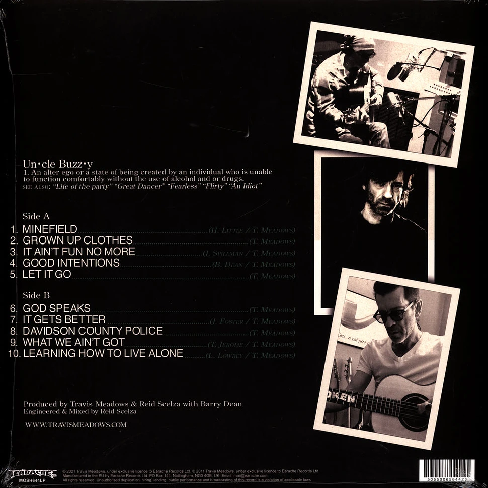 Travis Meadows - Killin' Uncle Buzzy Black Vinyl Edition - Vinyl LP ...