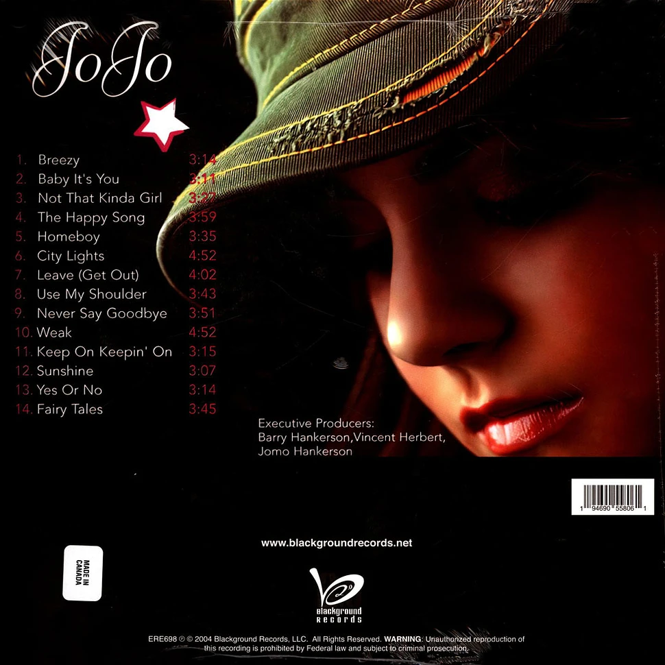 Jojo - Jojo - Vinyl 2LP - 2022 - US - Original | HHV