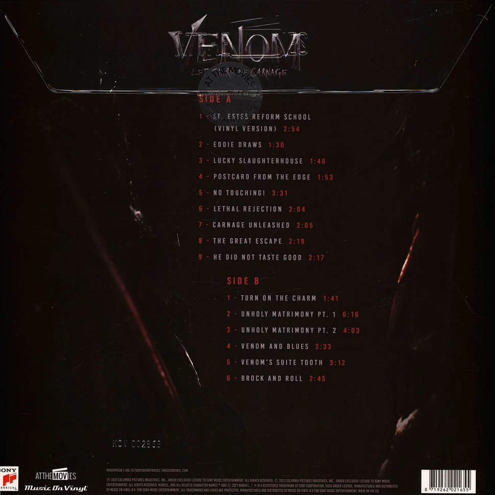Marco Beltrami - OST Venom Let There Be Carnage Transparent Red Vinyl ...