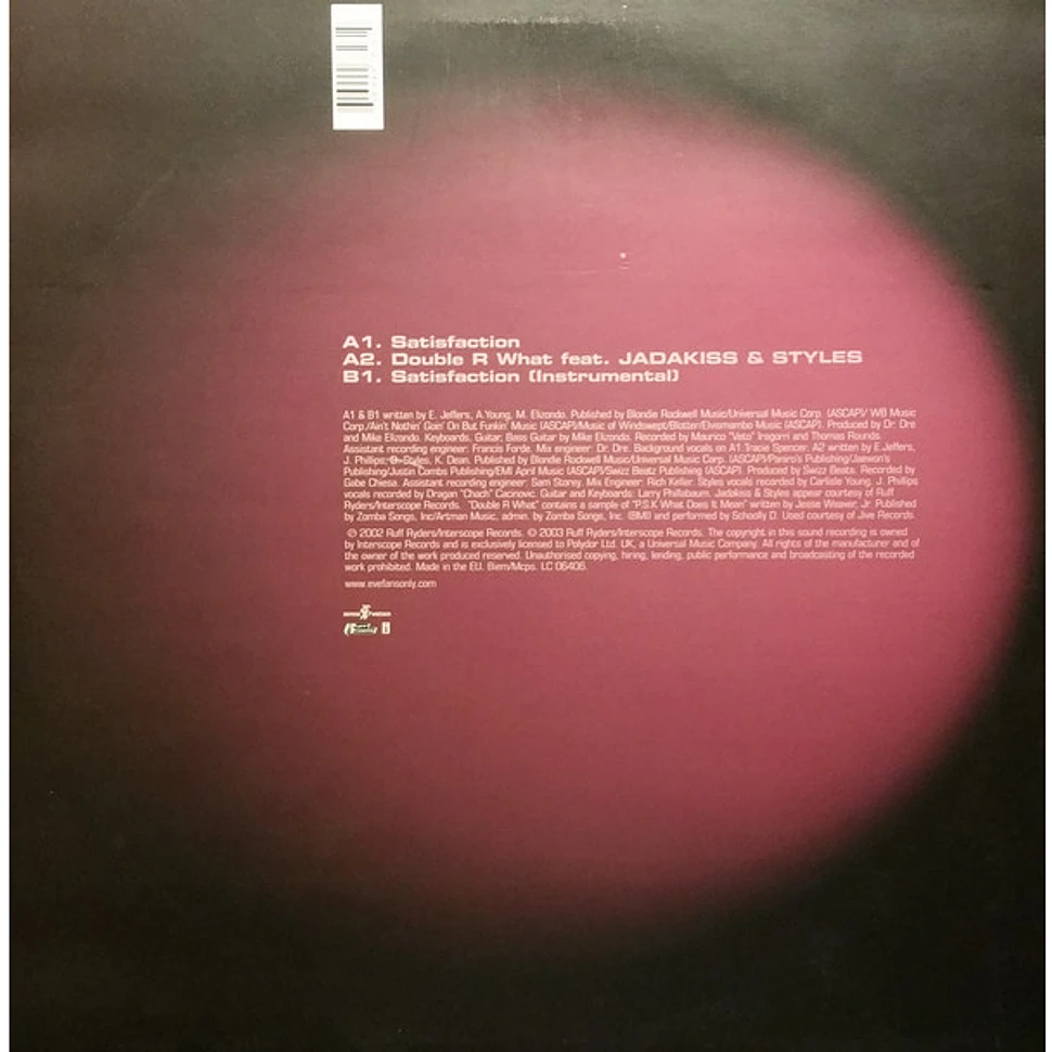 Eve - Satisfaction - Vinyl 12" - 2002 - EU - Original | HHV