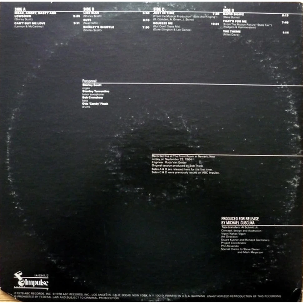 Shirley Scott With Stanley Turrentine / Bob Cranshaw / Otis Finch - The ...