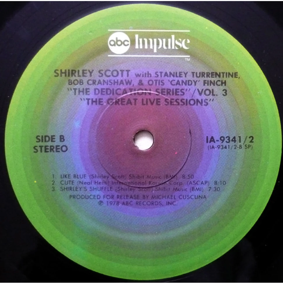 Shirley Scott With Stanley Turrentine / Bob Cranshaw / Otis Finch - The ...