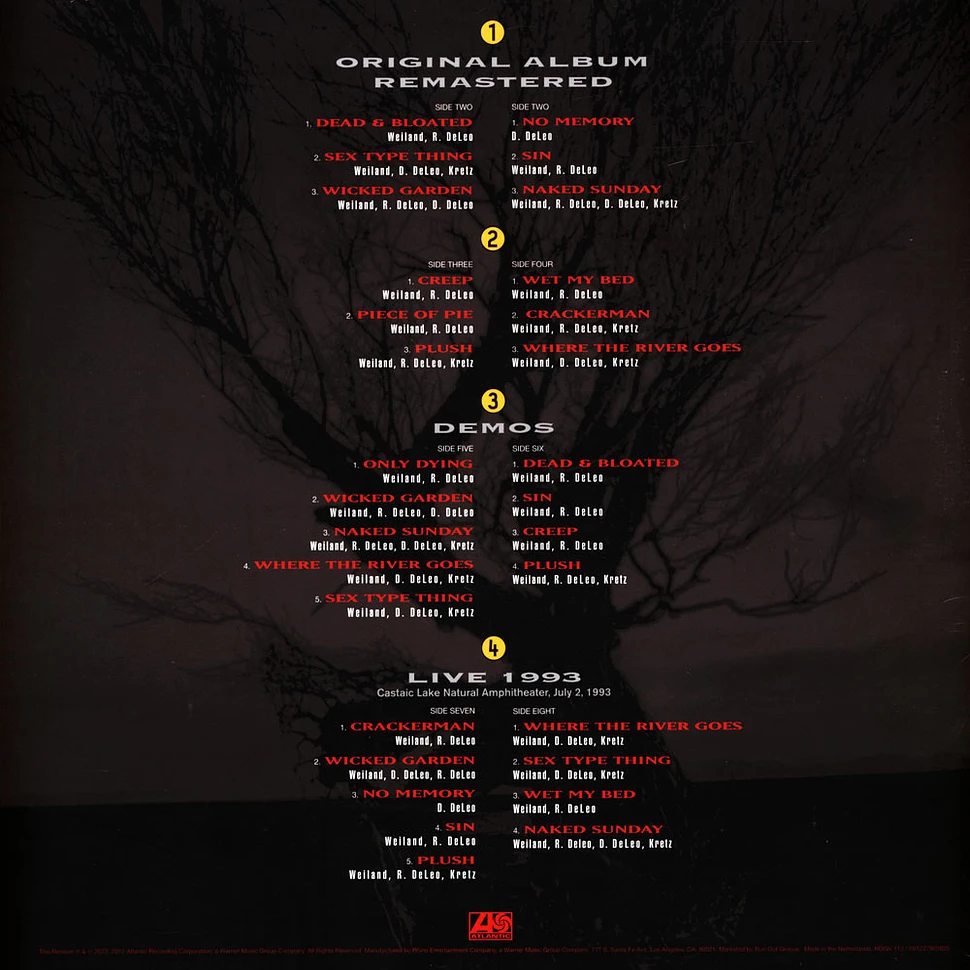 Stone Temple Pilots - Core Deluxe Edition - Vinyl 4LP - 1992 - EU ...