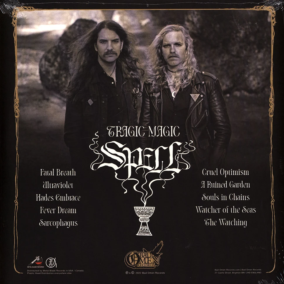 Spell - Tragic Magic Turquoise Marble Vinyl Edition - Vinyl LP - 2022 ...