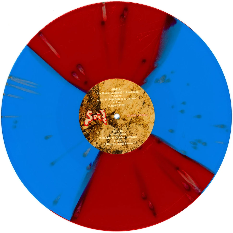 Hiero - Soil Blue & Red W/ Silver Splatter Vinyl Edition - Vinyl LP ...