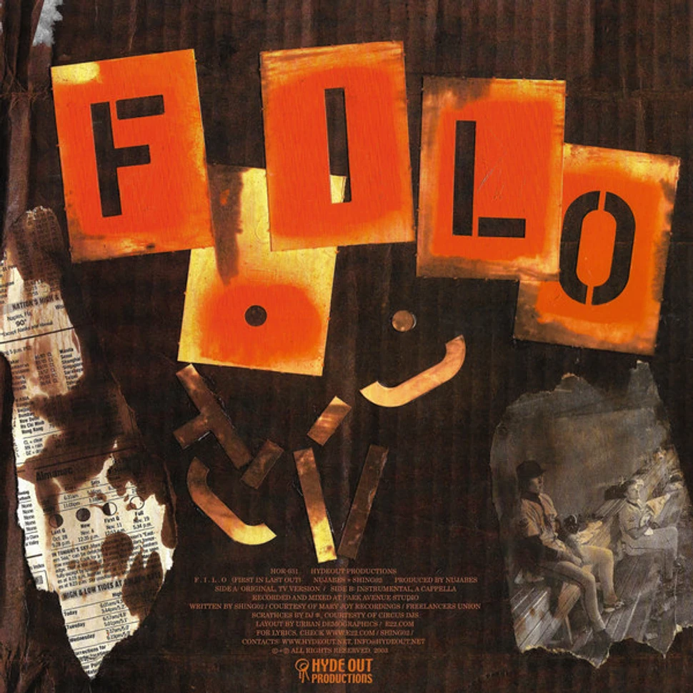 Nujabes + Shing02 - F.I.L.O (First In Last Out) - Vinyl 12" - 2003 - JP - Original | HHV