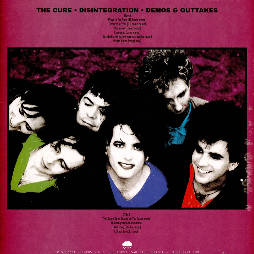 The Cure - Disintegration Demo And Outtakes - Vinyl LP - 2023 - EU | HHV