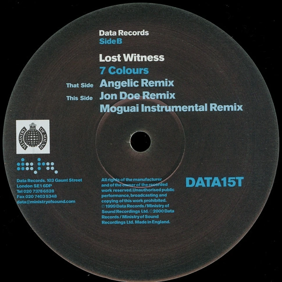 Lost Witness - 7 Colours - Vinyl 12" - 2000 - UK - Original | HHV