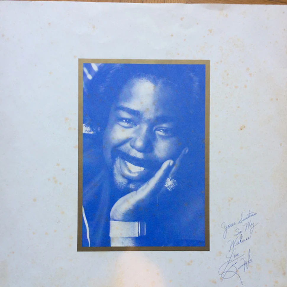 Barry White - Barry White The Man - Vinyl LP - 1978 - IT - Original | HHV