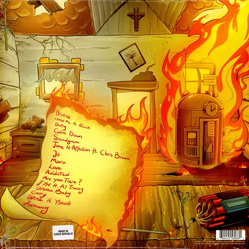 Rema - Rave & Roses Transparent Green Vinyl Edition - Vinyl LP - 2023 ...