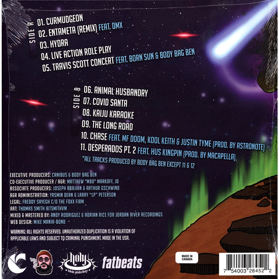 Canibus & Body Bag Ben - Kaiju - Vinyl LP - 2022 - DE - Original | HHV