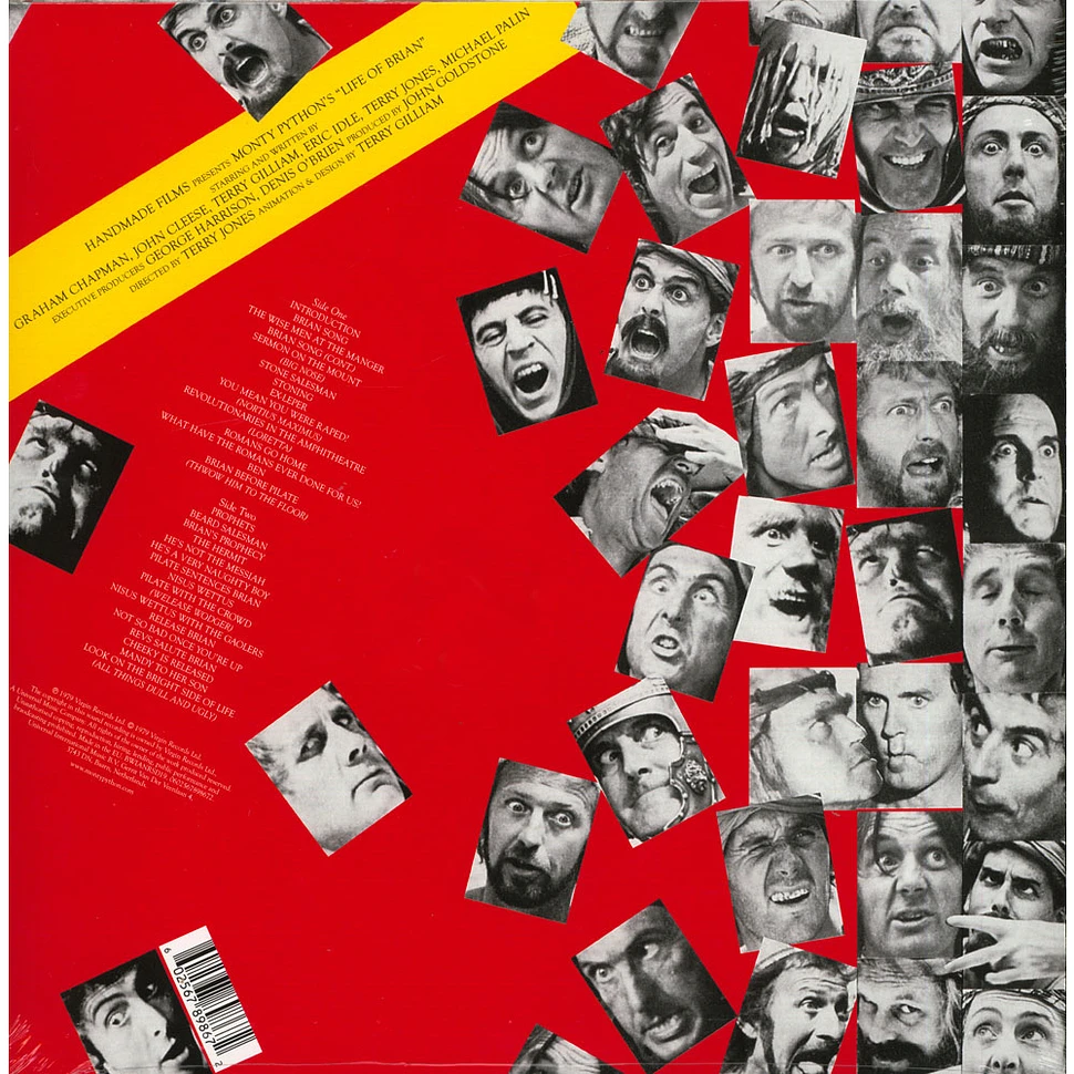 Monty Python - Life Of Brian - Vinyl LP - 2019 - EU - Reissue | HHV