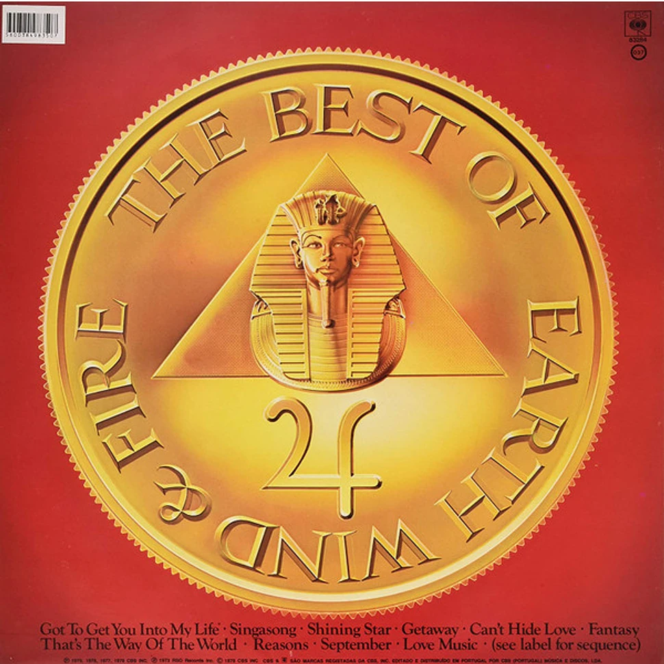 Earth, Wind & Fire - The Best Of Earth Wind & Fire Vol. I - Vinyl LP ...
