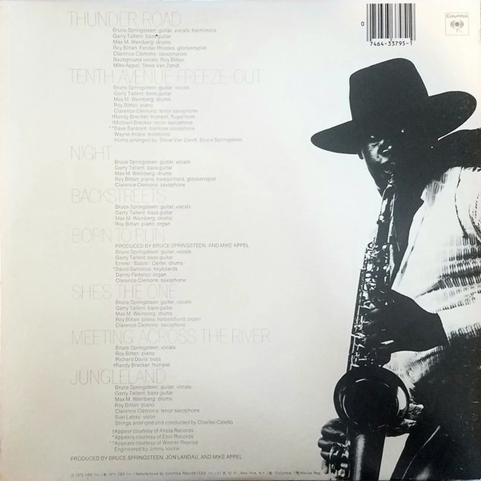 Bruce Springsteen - Born To Run - Vinyl LP - 1979 - US - Reissue | HHV