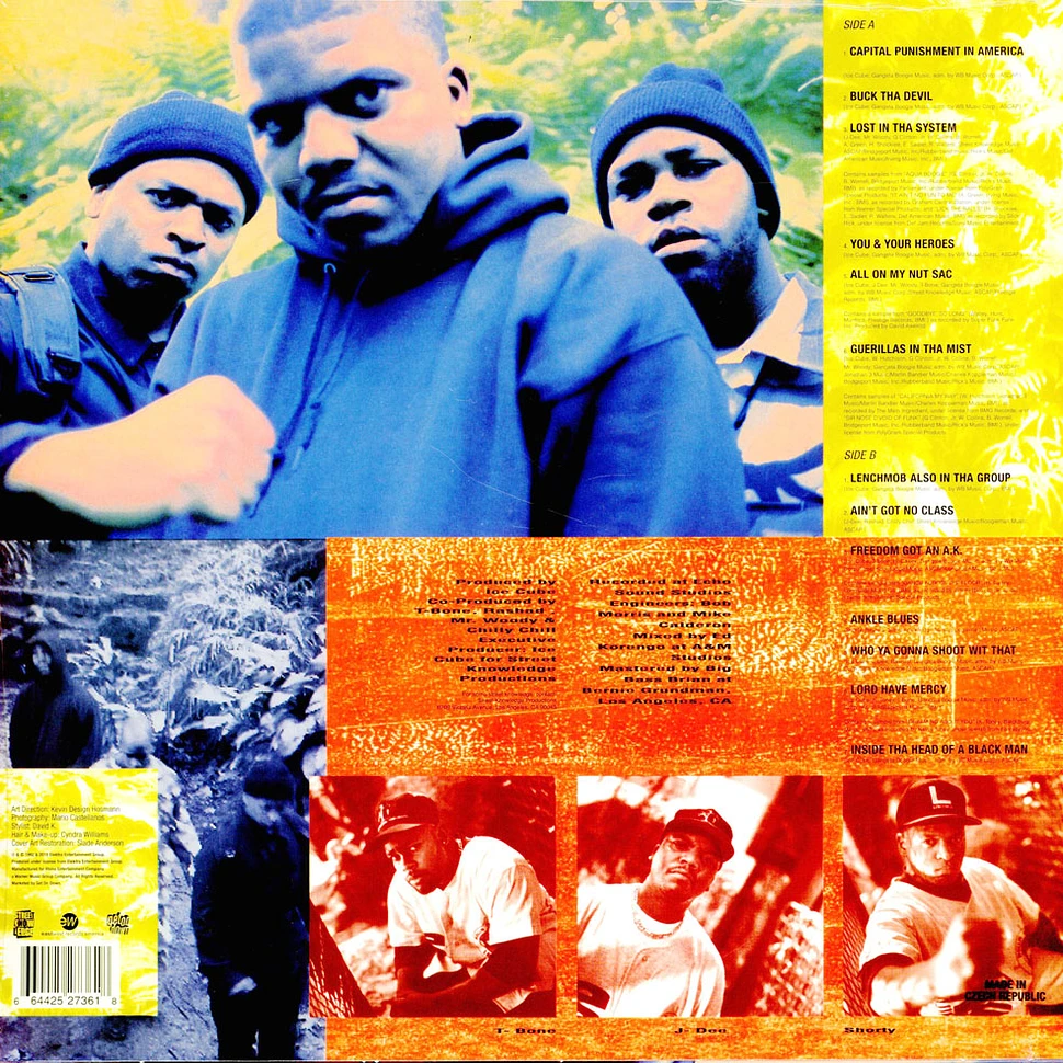 Da Lench Mob - Guerillas In Tha Mist Orange & Green Splatter Vinyl ...