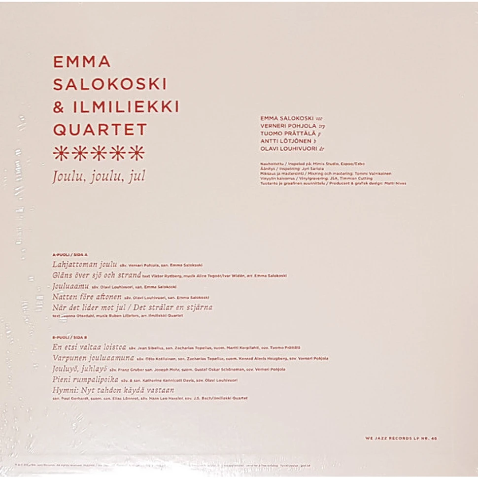 Emma Salokoski & Ilmiliekki Quartet - Joulu, Joulu, Jul - Vinyl LP ...