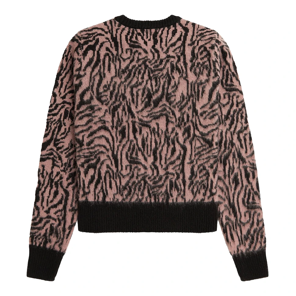 Fred Perry x Amy Winehouse Foundation - Zebra Jumper (Dusty Rose Pink ...