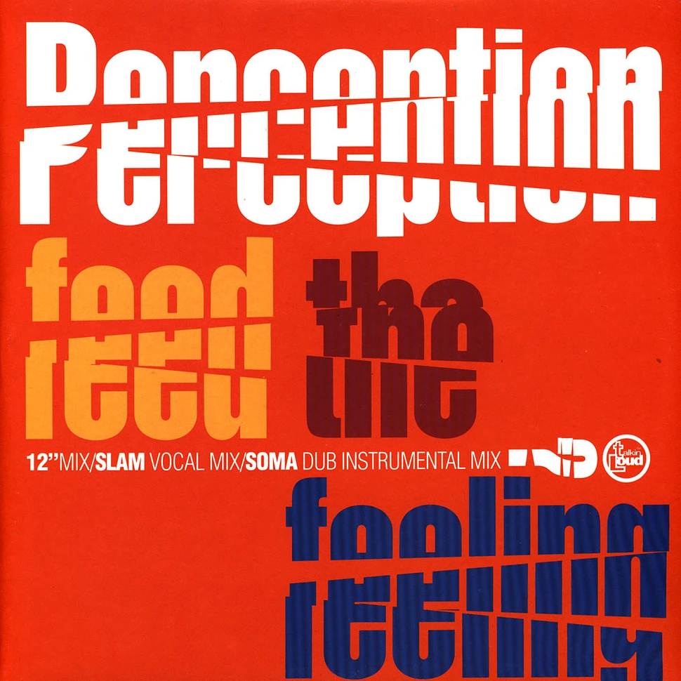 Perception - Feed The Feeling - Vinyl 12" - 1992 - UK - Original | HHV