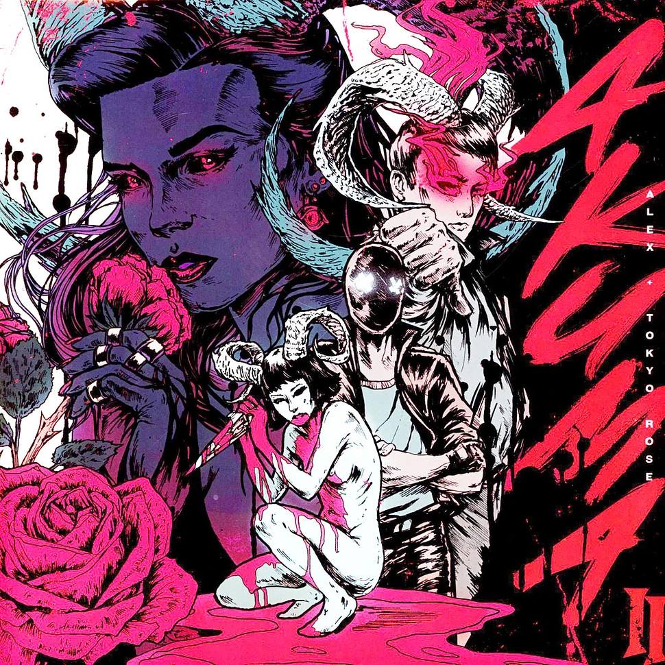 Alex & Tokyo Rose - Akuma II Swirl W/ Green Splatter Vinyl Edition ...