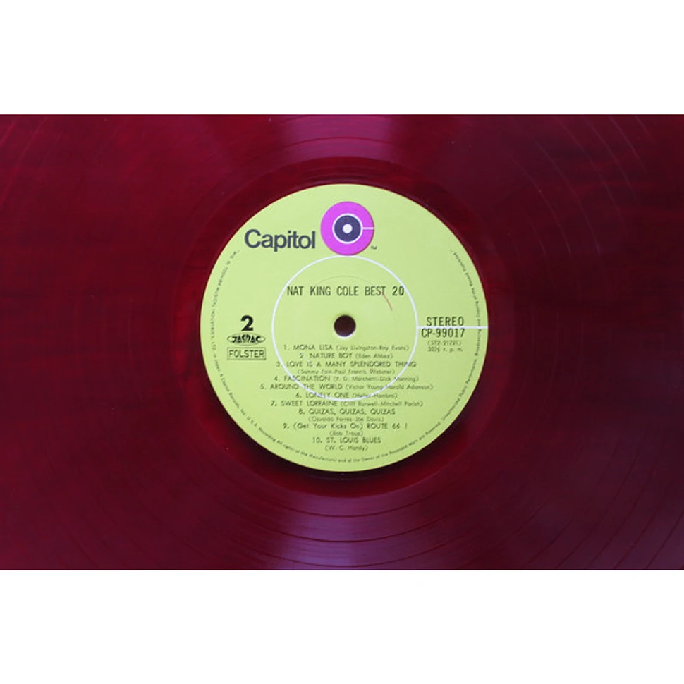 Nat King Cole - Best 20 - Vinyl LP - 1970 - JP - Original | HHV