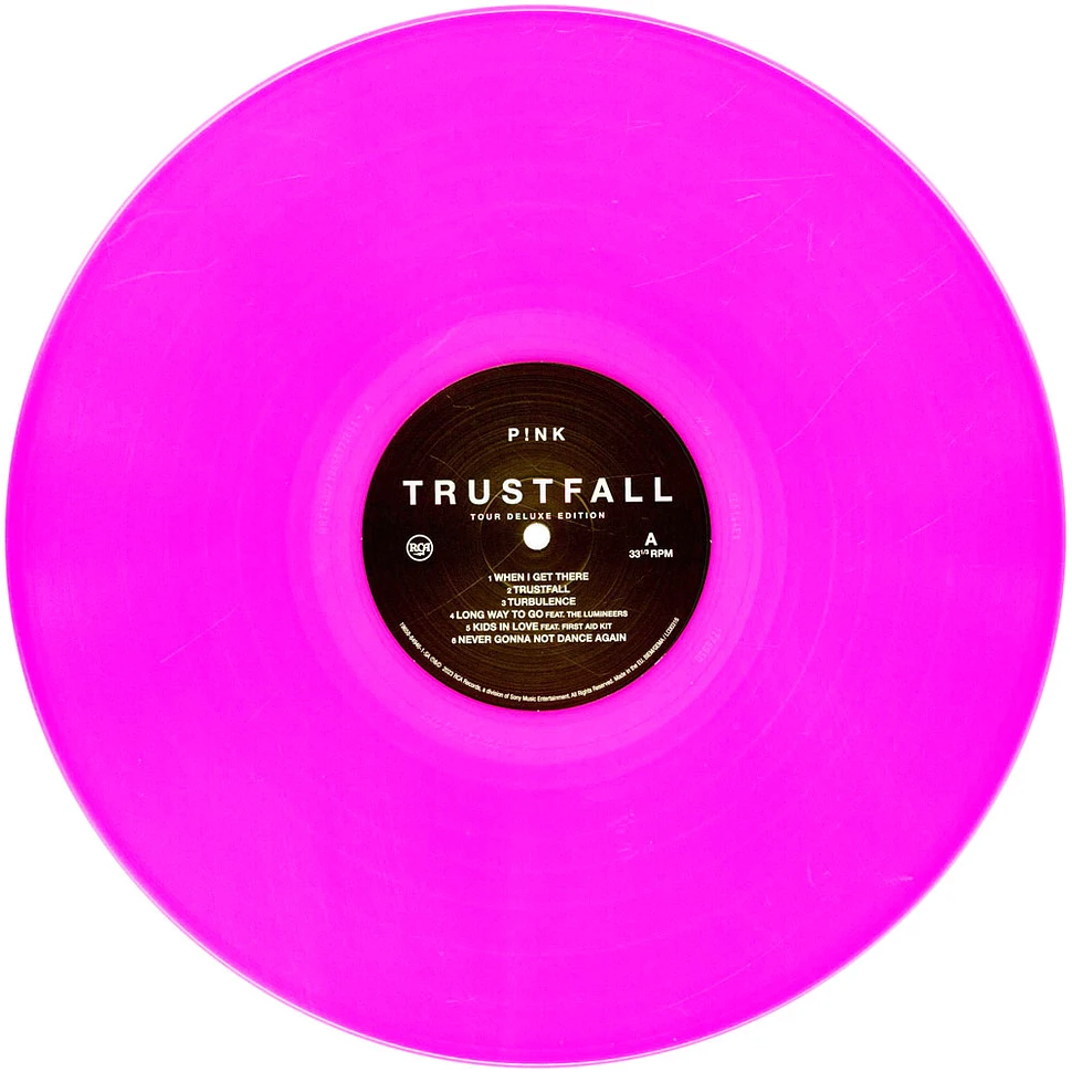 Pink - Trustfall Tour Deluxe Pink & Purple Vinyl Edition - Vinyl 2LP ...
