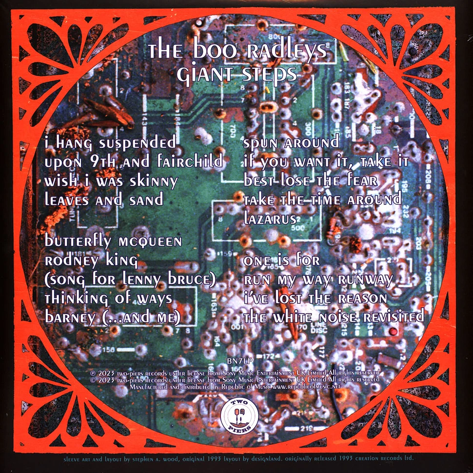 The Boo Radleys - Giant Steps 30th Anniversary Remastered Orange ...