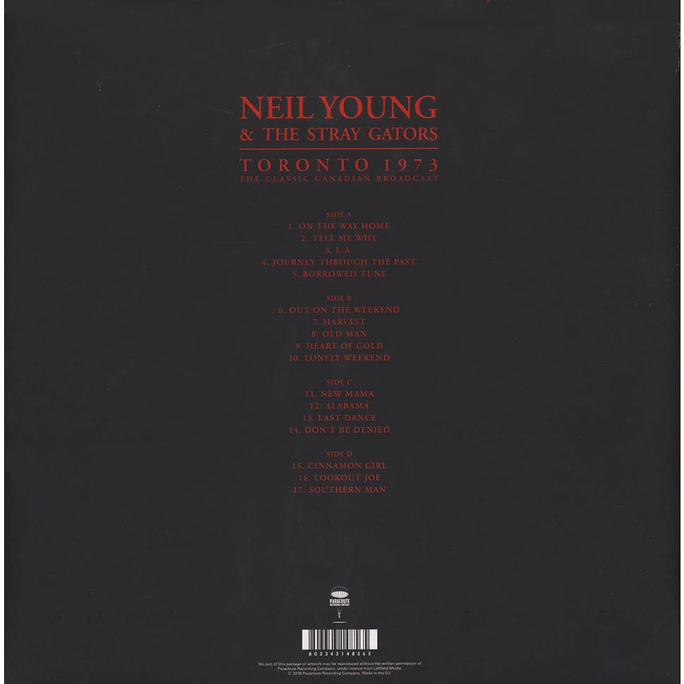 Neil Young & The Stray Gators - Toronto 1973 - Vinyl 2LP - 2018 - UK ...