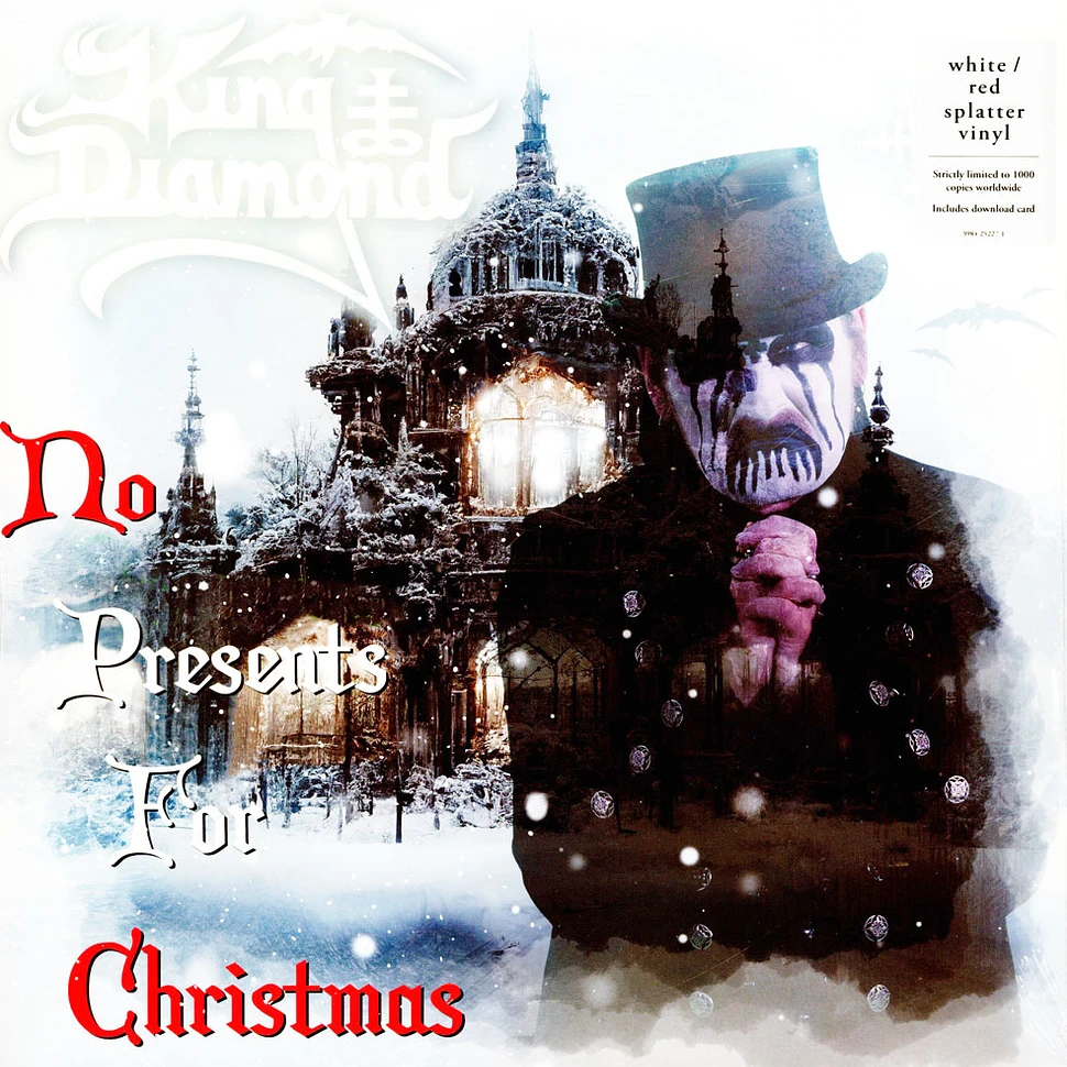 King Diamond - No Presents For Christmas White / Red Splatter Vinyl ...