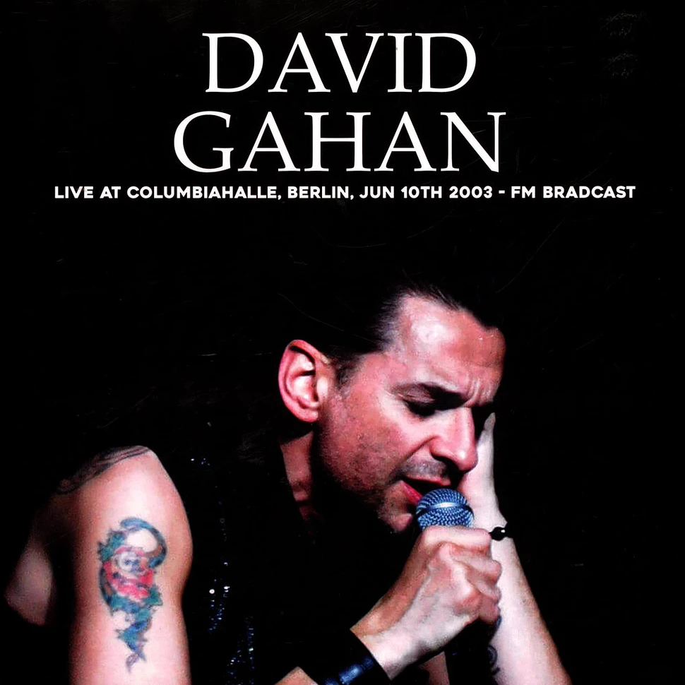 David Gahan - Live At Columbiahalle Berlin 2003 - Vinyl LP - 2023 - EU ...