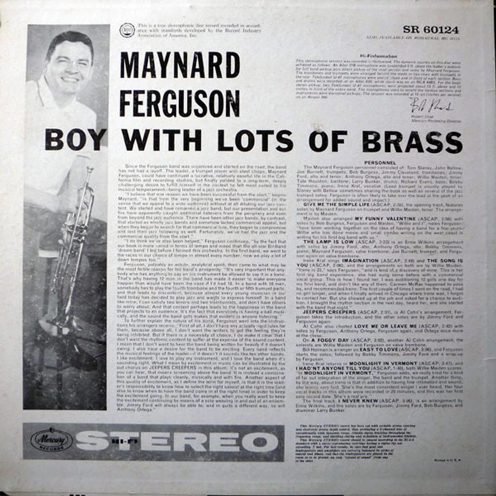 Maynard Ferguson - Boy With Lots Of Brass - Vinyl LP - 1960 - US ...
