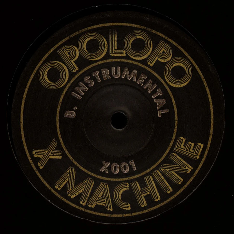 Opolopo - X Machine - Vinyl 12" - 2022 - UK - Original | HHV