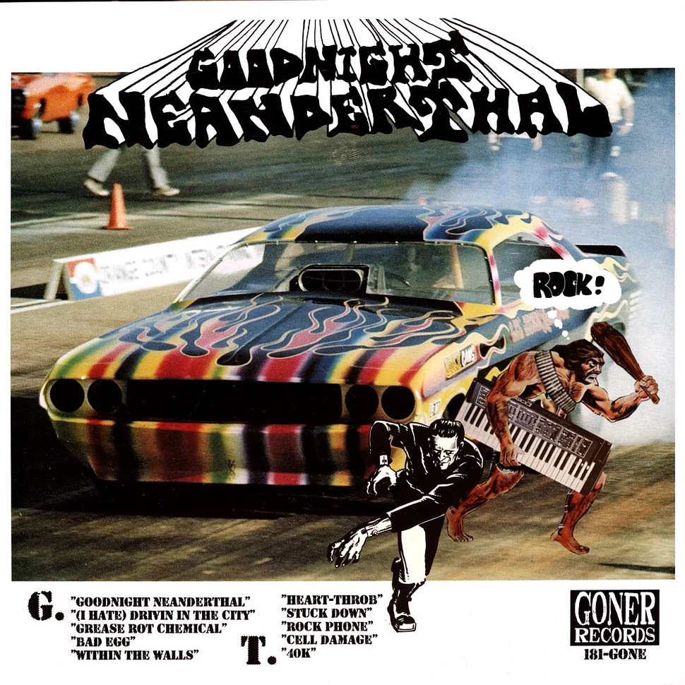 Gee Tee - Goodnight Neanderthal White Vinyl Edition - Vinyl LP - 2022 - US - Reissue | HHV