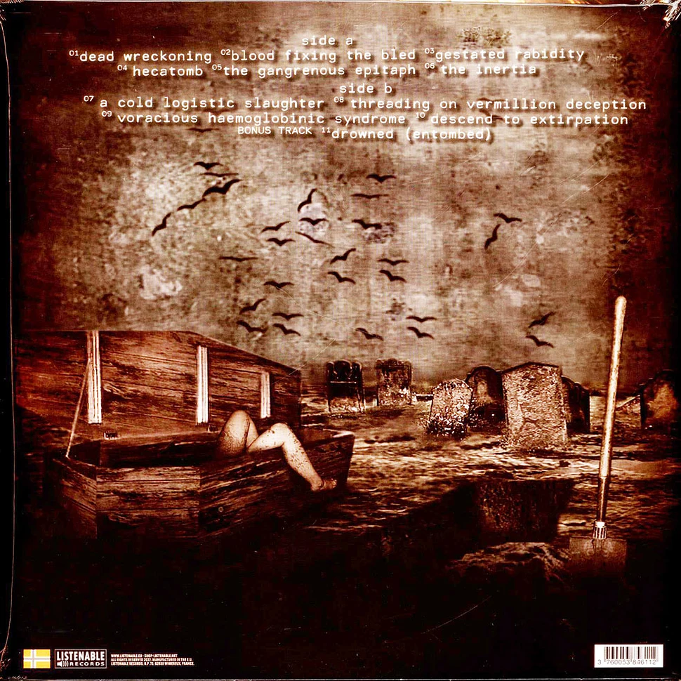 Aborted - The Archaic Abattoir Transparent Red Vinyl - Vinyl LP - 2022 ...