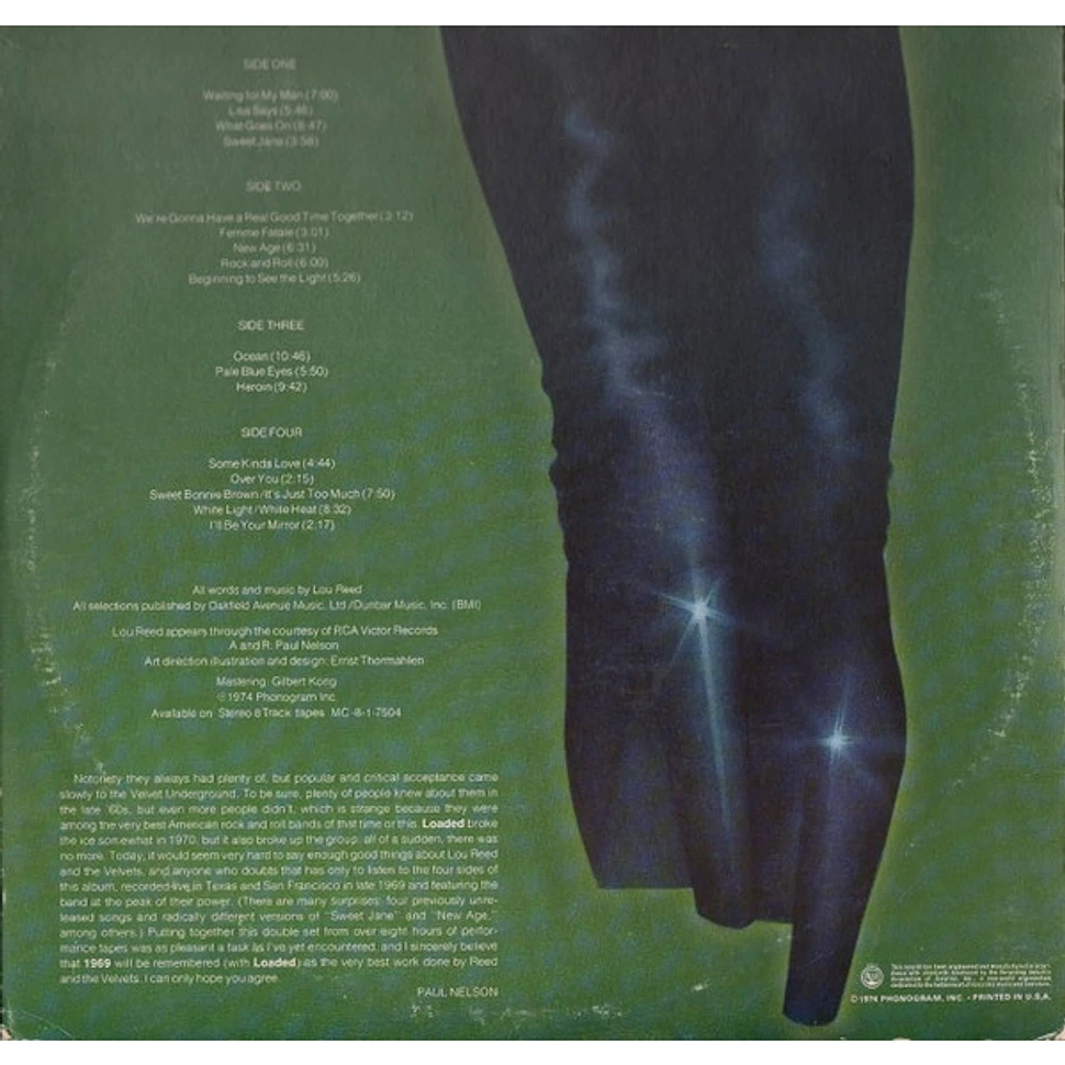 The Velvet Underground With Lou Reed - 1969 Velvet Underground Live ...