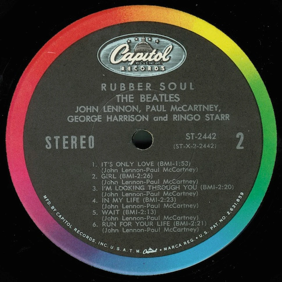 The Beatles - Rubber Soul - Vinyl LP - 1966 - US - Original | HHV