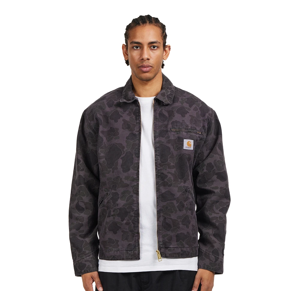Carhartt WIP - Duck Detroit Jacket "Dearborn" Canvas, 12 oz (Camo Duck ...