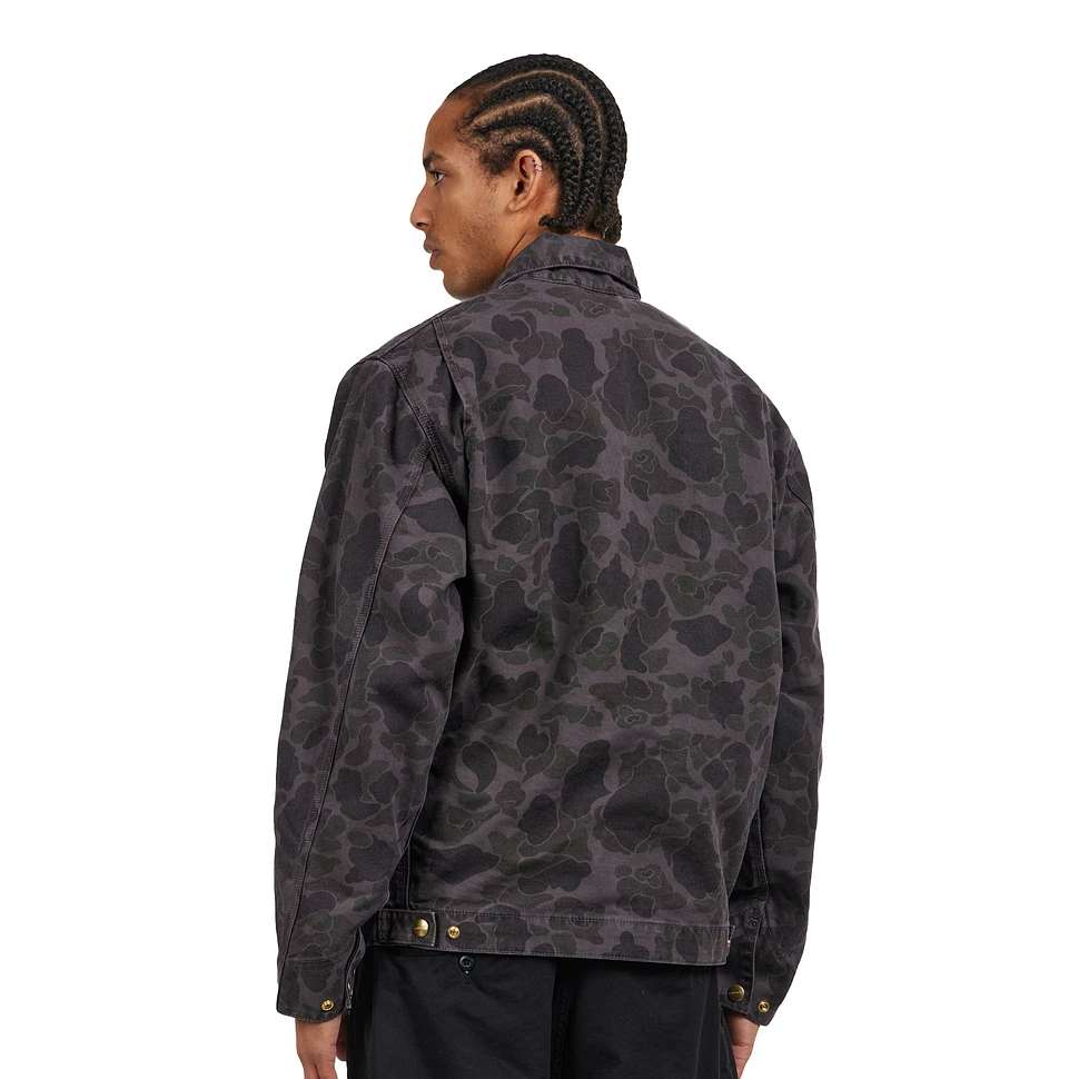Carhartt WIP - Duck Detroit Jacket "Dearborn" Canvas, 12 oz (Camo Duck ...