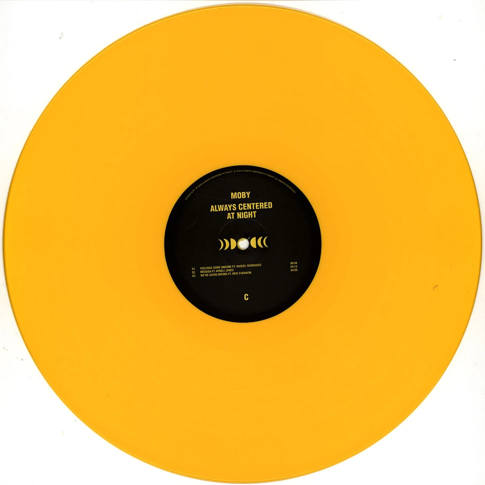 Moby - Always Centered At Night Yellow Vinyl Edition - Vinyl 2LP - 2024 ...